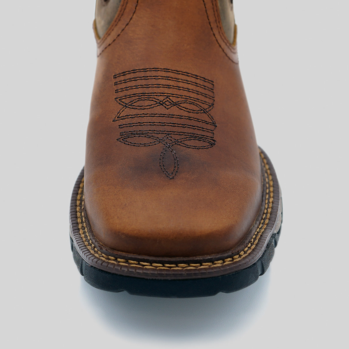 Botín Chealse Cuadrado BC Thunder Tan | Botas Cebu – CEBU WORK BOOTS